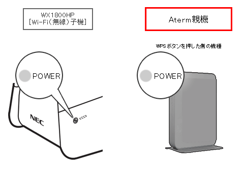 WX1800HPをETHERNET子機にして、Aterm親機にWi-Fi（無線）接続する手順｜Aterm Q&A｜目的別で探す｜Aterm（エーターム） サポートデスク